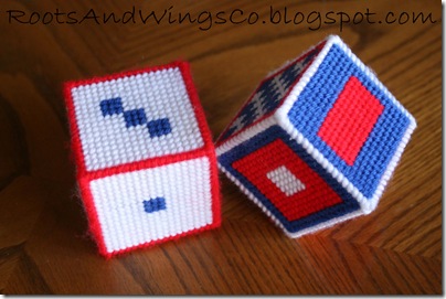 RootsAndWingsCo: Nana’s Stitched Canvas Infant Blocks